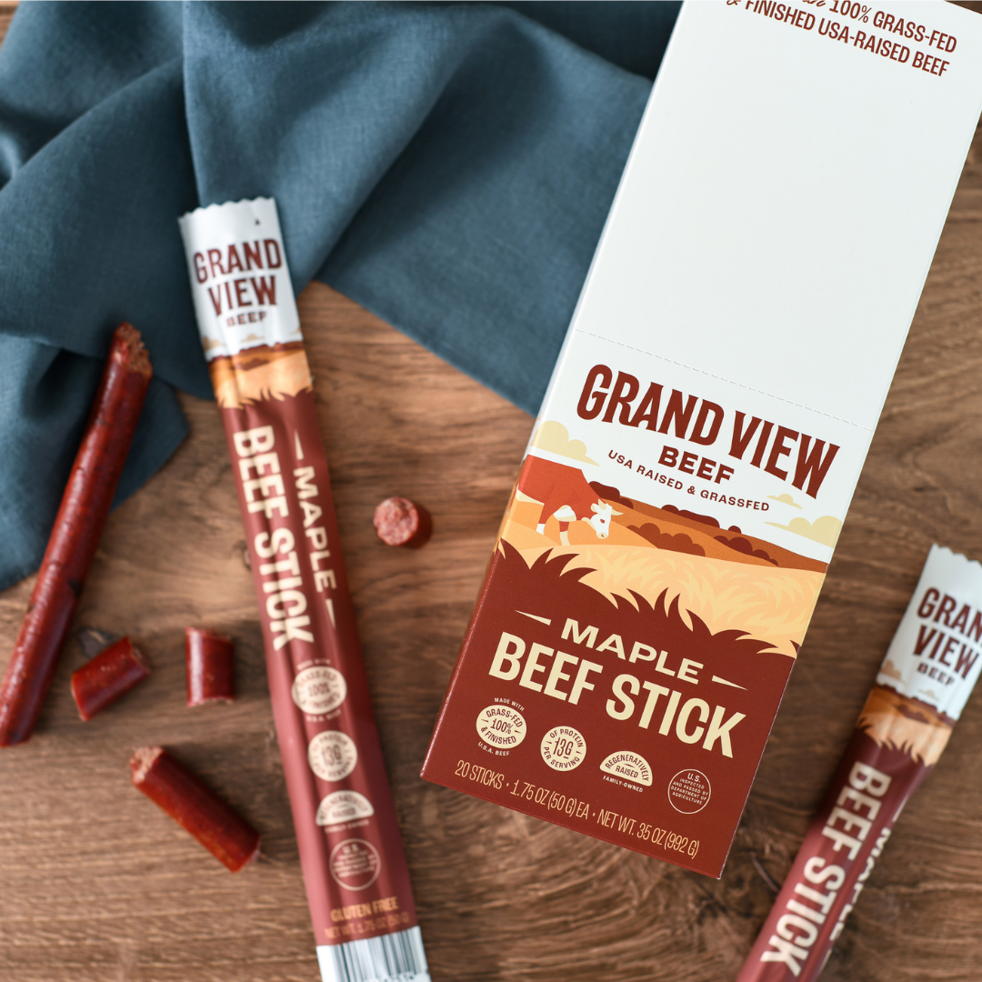 Maple Beef Stick – Grand View Beef