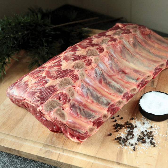 Grass Fed Prime Rib (Bone In OR Boneless) – Grand View Beef
